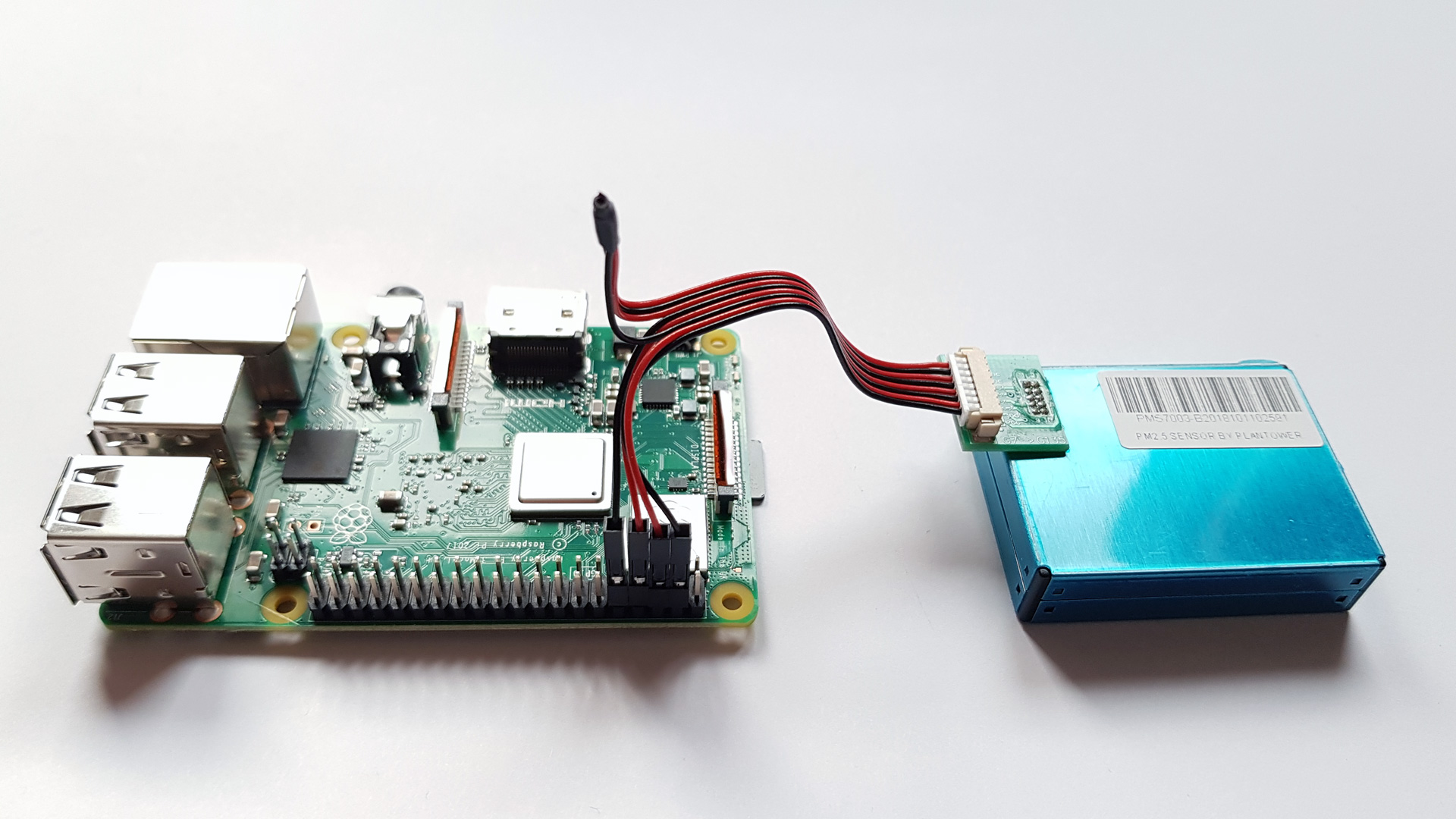Measure air quality with Raspberry Pi, PMS7003 and Java • joshefin